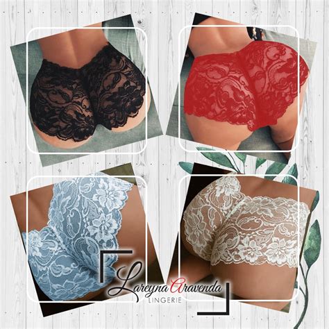 Jual Celana Dalam Seksi Model Boxer Lace Transparant LG400 Shopee Indonesia