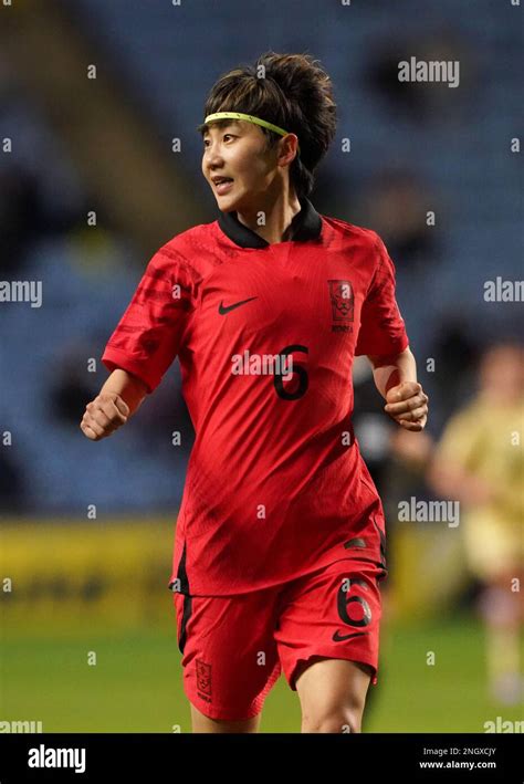 Korea Republics Lim Seon Joo During The Arnold Clark Cup Match At The