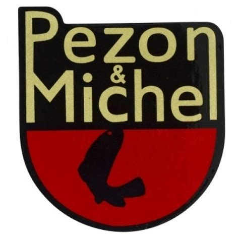 Pezon Et Michel Autocollant Blason