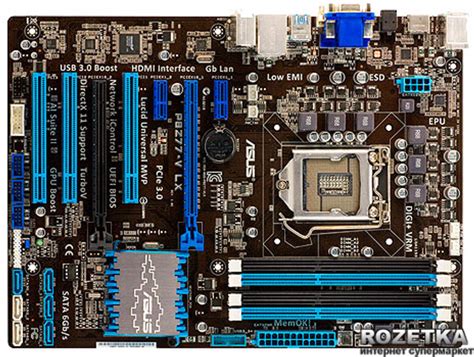 Материнская плата Asus P8Z77-V LX (s1155, Intel Z77, PCI-Ex16) – фото ...