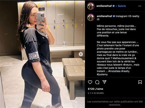 Ne Vous Fiez Pas Aux Apparences Emilie Nef Naf Met En Garde Contre