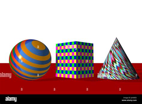 Ball Angular Circle Square Triangle Quadrangle Complete Perfect Shapes