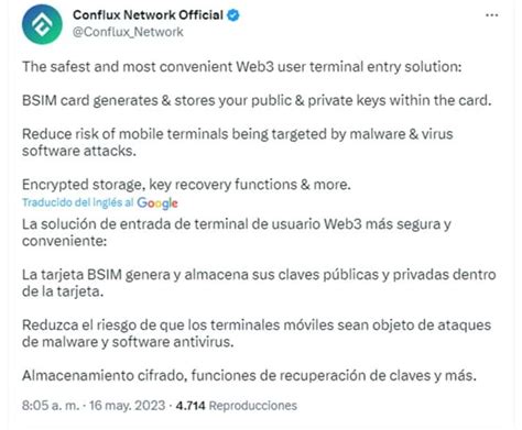 China Y Conflux Lanzan Tarjeta Sim Con Tecnología De Redes Blockchain