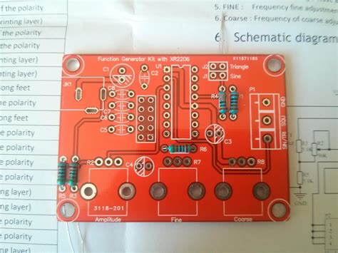 Blog Hoskins: JYE Tech DSO138 DIY Oscilloscope Kit & XR2206 Function ...
