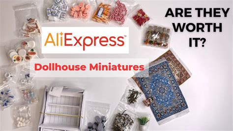 aliexpress dollhouse miniatures review tutorial youtube
