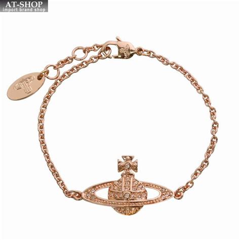 【楽天市場】ヴィヴィアン・ウエストウッド ブレスレット Vivienne Westwood Ariella ピンクゴールド：at Shop