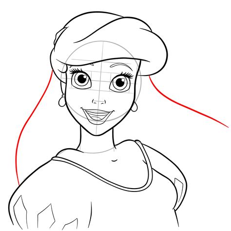 Disney Princess Ariel Pencil Drawings