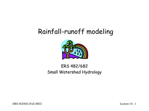 PPT Rainfall Runoff Modeling PowerPoint Presentation Free Download ID 6079219