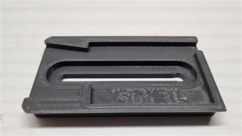 Quick Release Plate Manfrotto 501 Pl Short By Sica Download Free Stl Model