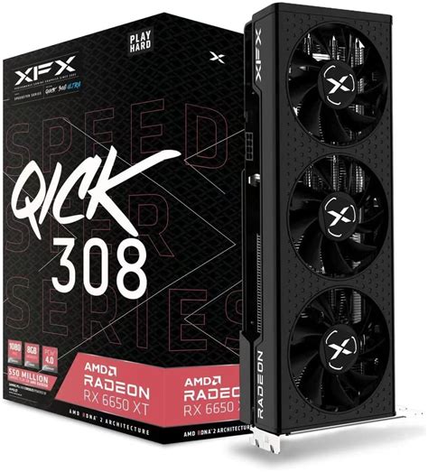 XFX Speedster QICK Radeon RX XT Ultra Video GPU For Desktops GB GDDR HDMI AMD RDNA