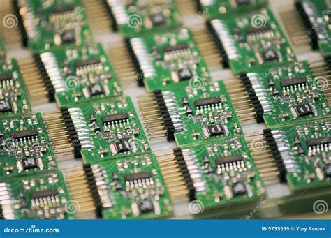 Stack Of Microchips Stock Image Image Of Resistor Heap
