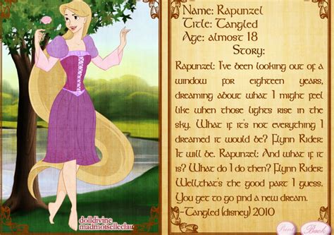 Rapunzel Story By Kenzienicole19 On Deviantart