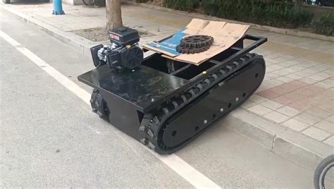 Robot Chassis Undercarriage Platform Tracked Chassis Platform With