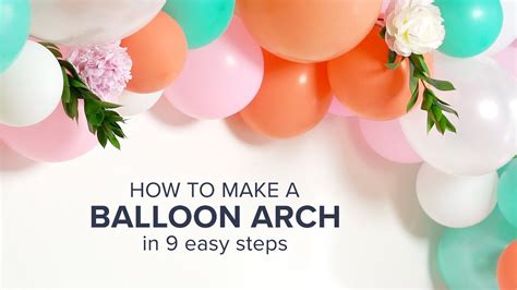 How To Make Balloon Flower Arch Best Flower Site