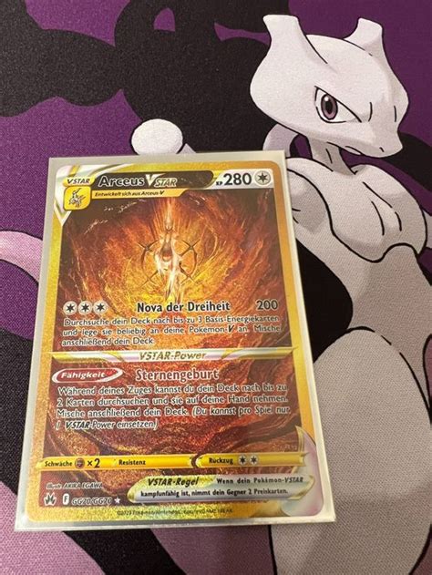 Arceus Vstar Crz Gg70 Pokemon De Zenit Der Könige Kaufen Auf