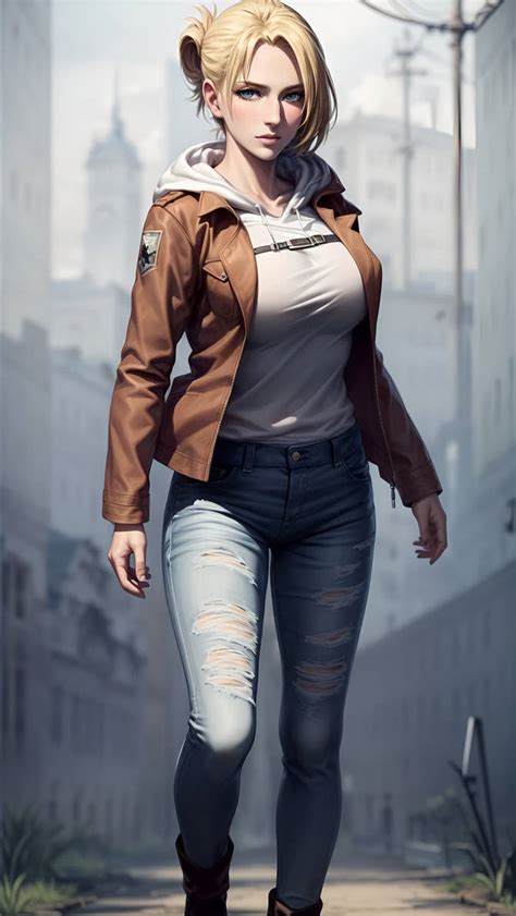 Annie Leonhardt By Waifulickerr On Deviantart