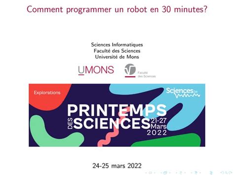 Comment Programmer Un Robot En 30 Minutes Pdf Programming Languages Computing