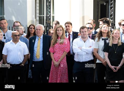 Boris Johnson‚Äôs Girlfriend Carrie Symonds At Downing Street During