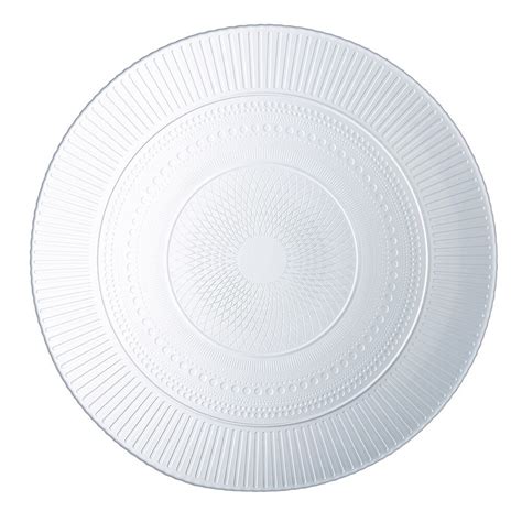 Luminarc Louison Assiette Décorative Verre Transparent Ø cm BRYCUS