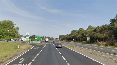 Pedestrian Dies In Three Vehicle Crash On Northants A43 Bbc News