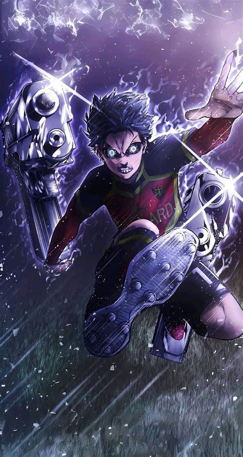 Isagi Manga Panel Colored