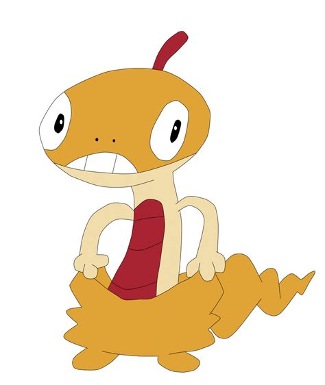 Scraggy Colored By SkulblakaShurtugal On DeviantArt
