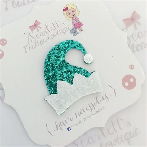 Image Of Mini Elf Clip Diy Hair Bows Handmade Hair Bows Christmas Bows