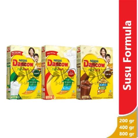 Jual Nestle Dancow Fortigro Instant Instant Coklat Full Cream Gr Susu Formula