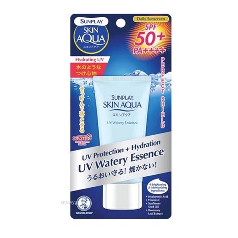 Sunplay Skin Aqua Uv Watery Essence Spf50pa 50g Shopee Malaysia
