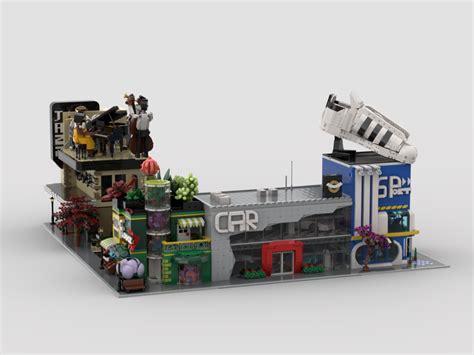Lego Moc Modular Display Pack Build From 5 Mocs By Gabizon