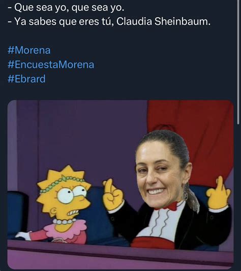 Después De La Victoria De Claudia Sheinbaum Algunos Internautas