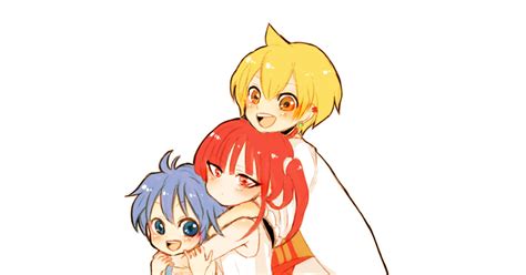 マギ マギつめ【アラジンちゃん受多】 もちだのマンガ アリアラ 覇アラ 信号機トリオ Pixiv