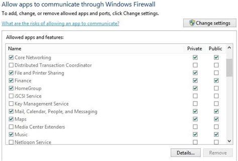 Adjust Windows Firewall Rules Settings