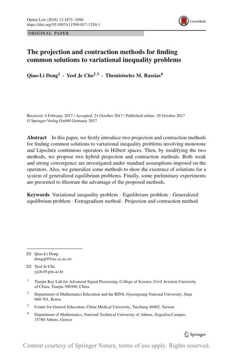 The Projection And Contraction Methods For Finding Common Solutions To Variational Inequality