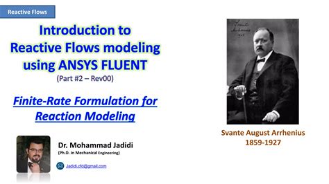 01 reactive flows finite rate formulation for reaction modeling pdf