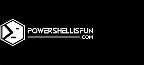 Powershell Is Fun Cropped Cropped Powershellk Blck Facebookpng