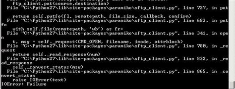 Upload File To Sftp Using Python Stack Overflow
