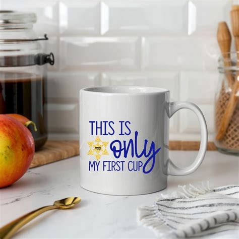 Jewish Coffee Mug For Passover Funny After Seder Dessert Cup Stand With