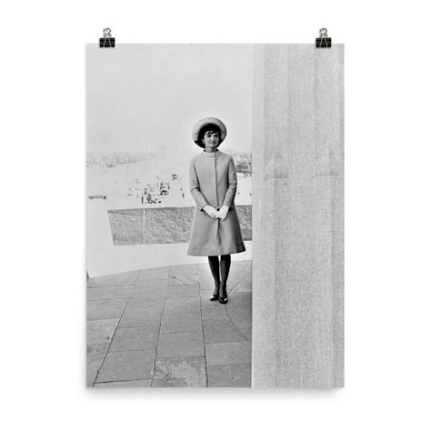 Jacqueline Kennedy Onassis Poster Print Etsy
