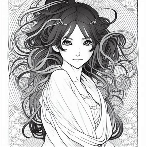 How To Draw A Anime Girl With Curly Hair