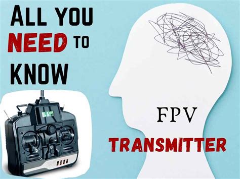 All You Need To Know About Fpv Drone Transmitter Level One Drone