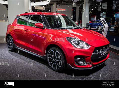 Frankfurt Germany Sep 12 2017 New 2018 Suzuki Swift Sport Car