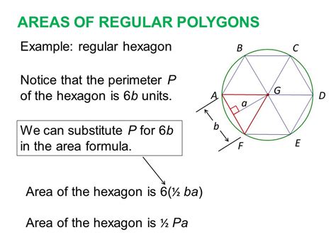 Area Of A Regular Polygon Formula