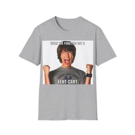 Function Fent Cart Funny Unisex Softstyle T Shirt Etsy