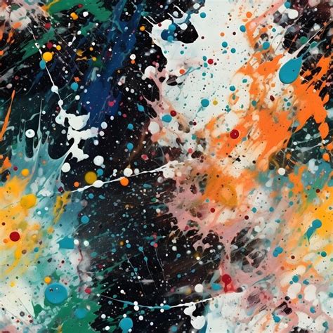 Premium Ai Image Splatter Paint Texture