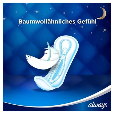 Always Maxi Night Binden Ohne Flügel Größe 3