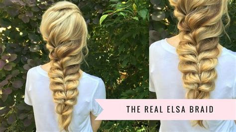 The Elsa Braid By Sweethearts Hair Design Youtube Elsa Braid Sweethearts Hair Design Elsa Hair