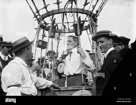 L Stevens 1911 Shows Professional Balloon And Airship Pilot And