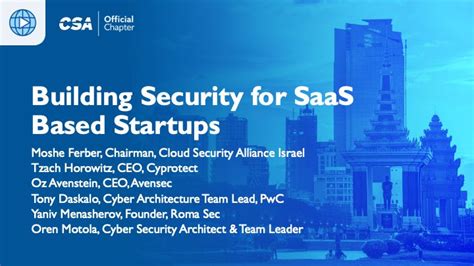 Cloudsecurity Saas Startupgrowth Cloud Security Alliance