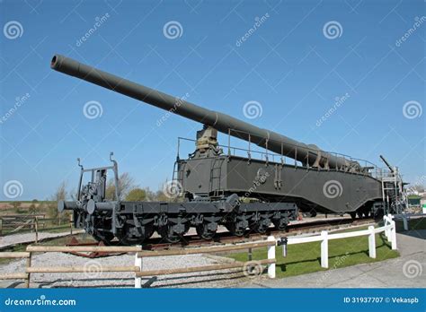 German Rail Gun Of The Second World War Stock Image Image Of German